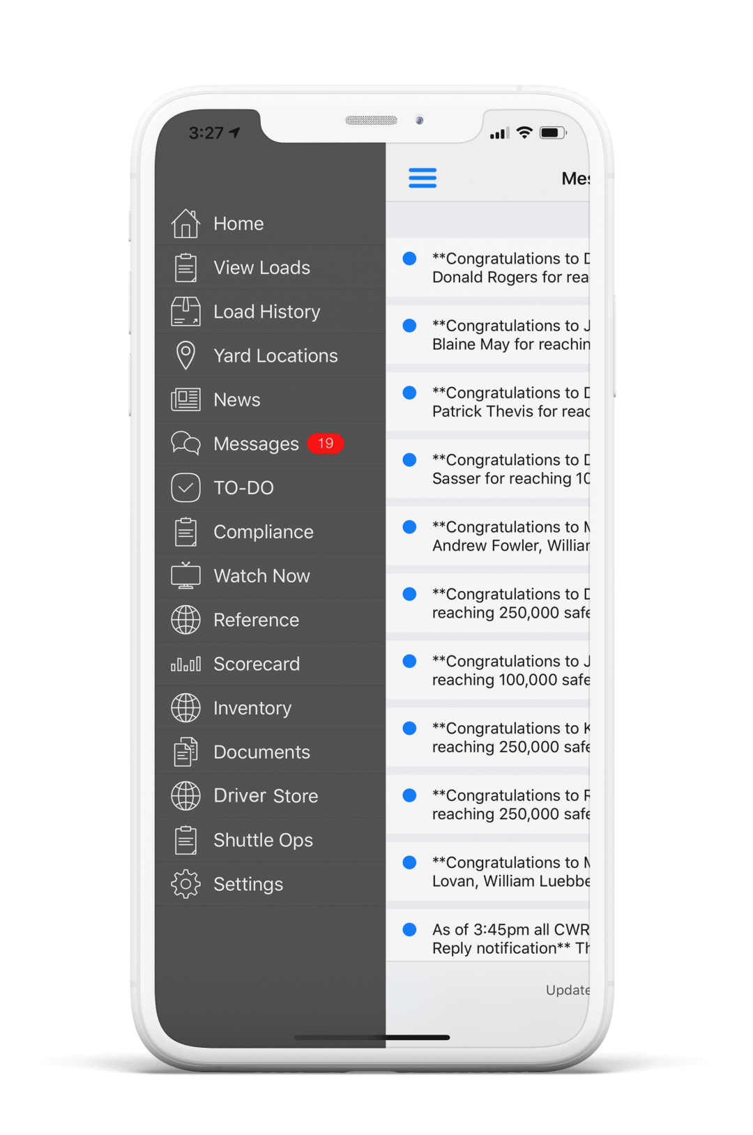 Driver Mobile Assistant | The Mobile Assistant App for RV Transport Drivers